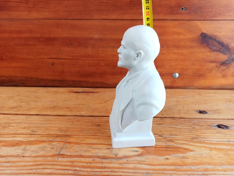 Vintage Porcelain Lenin Bust, Soviet Propaganda (18cm) - Etsy