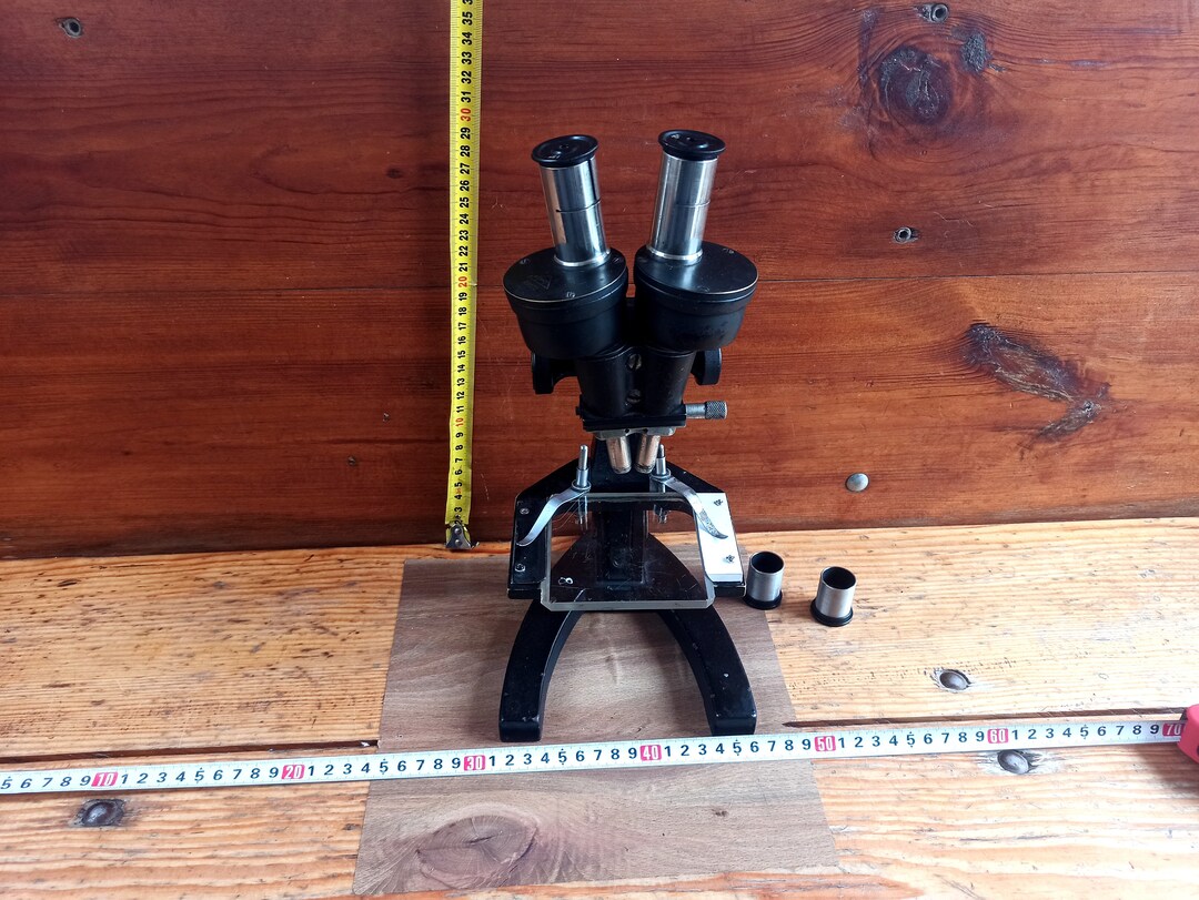 Vintage Microscope From 1947. Optical Devices. Microscopes. Antique Gift. - Etsy