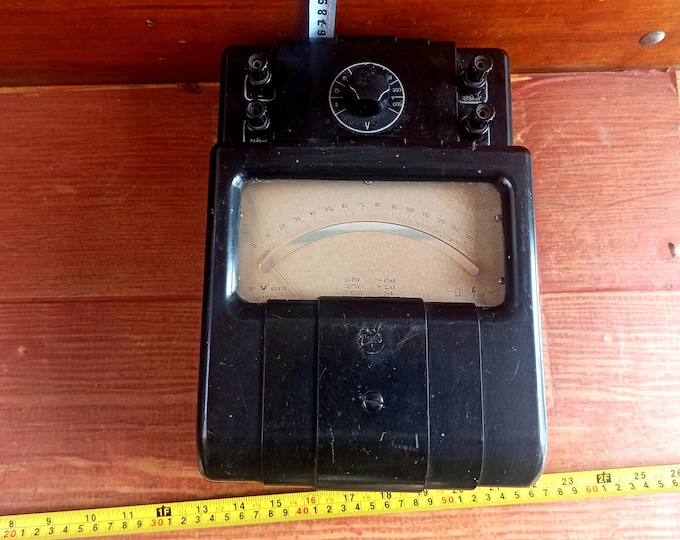 Vintage Military Dosimeter Geiger Counter Radiation Detector Radiometer ...