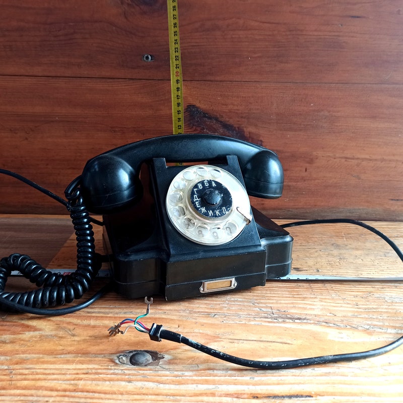 Vintage Desk Phone - Etsy
