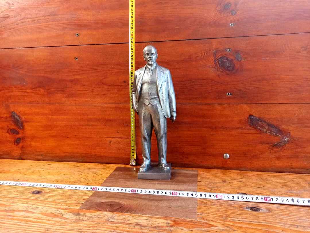 Vintage Bust of Lenin. Vintage Figure of Lenin. Lenin Monument. Lenin ...