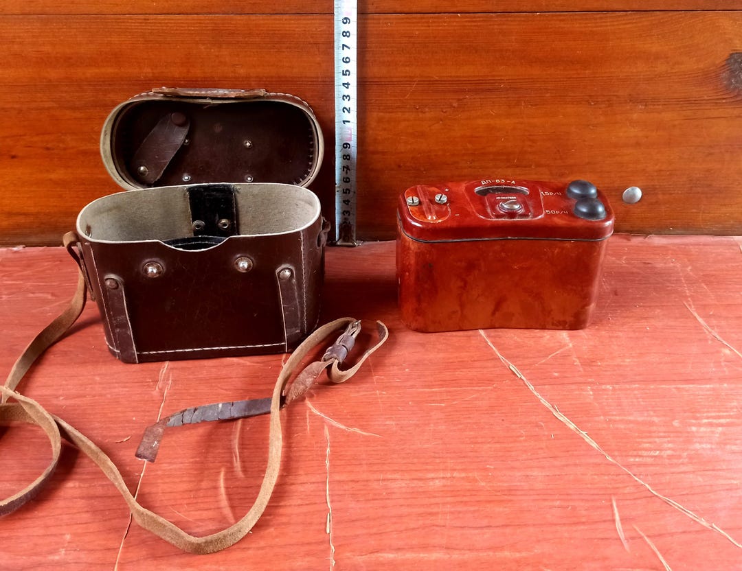 Vintage Army Dosimeter DP-63-A. Soviet Army Cold War. Radiation Meter ...