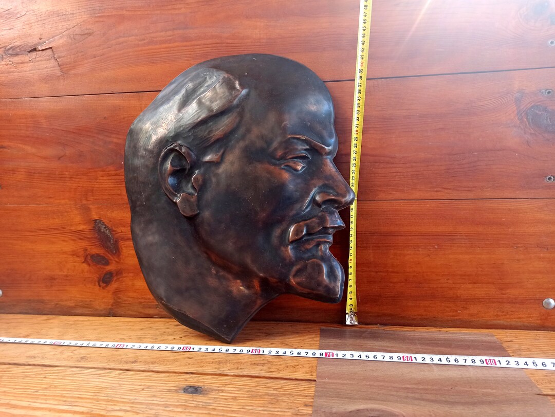 Vintage Bas-relief of Lenin to Decorate the Office of a USSR Party ...