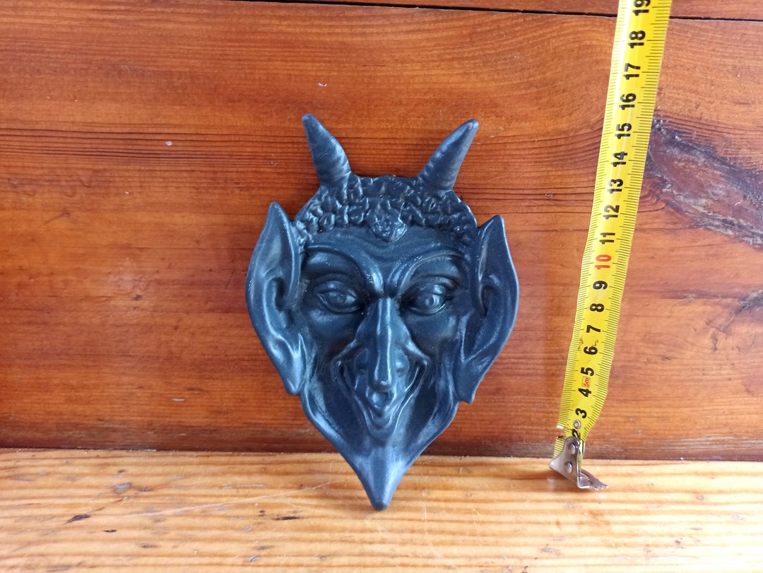 Vintage Ashtray Devil Mephistopheles. Devil's Head for - Etsy