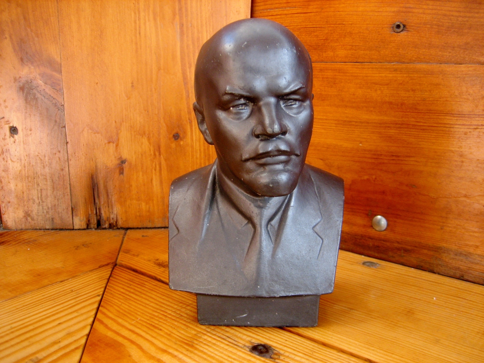 Antique bust of Lenin. Soviet propaganda of communism | Etsy