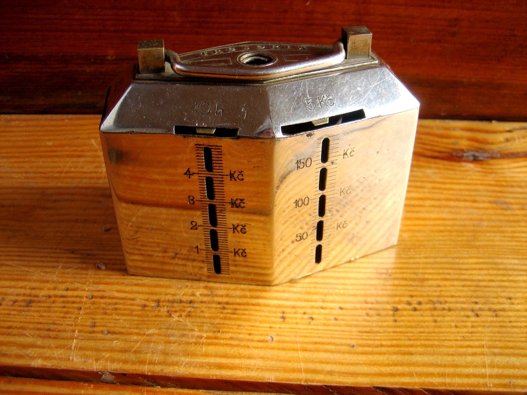 Antique Mechanical, Banking, Advertising Money Box prague, Early 20th ...