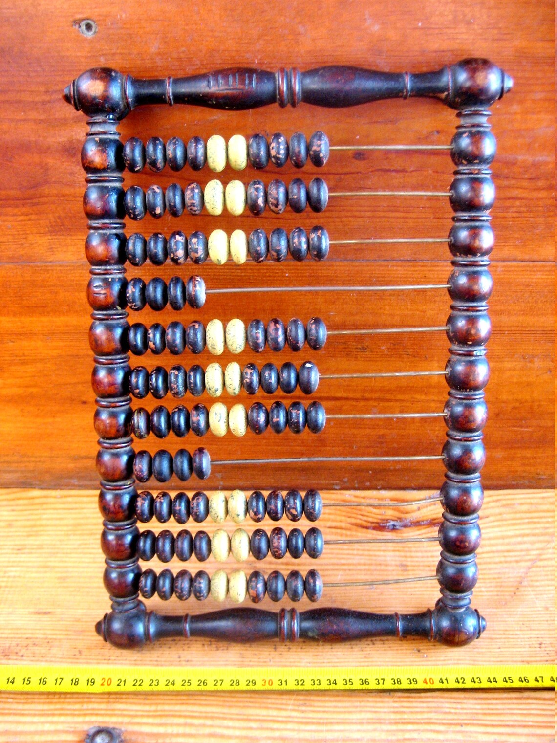 Antique Wooden Abacus the 19th Century for Artistic Decor in a | Etsy