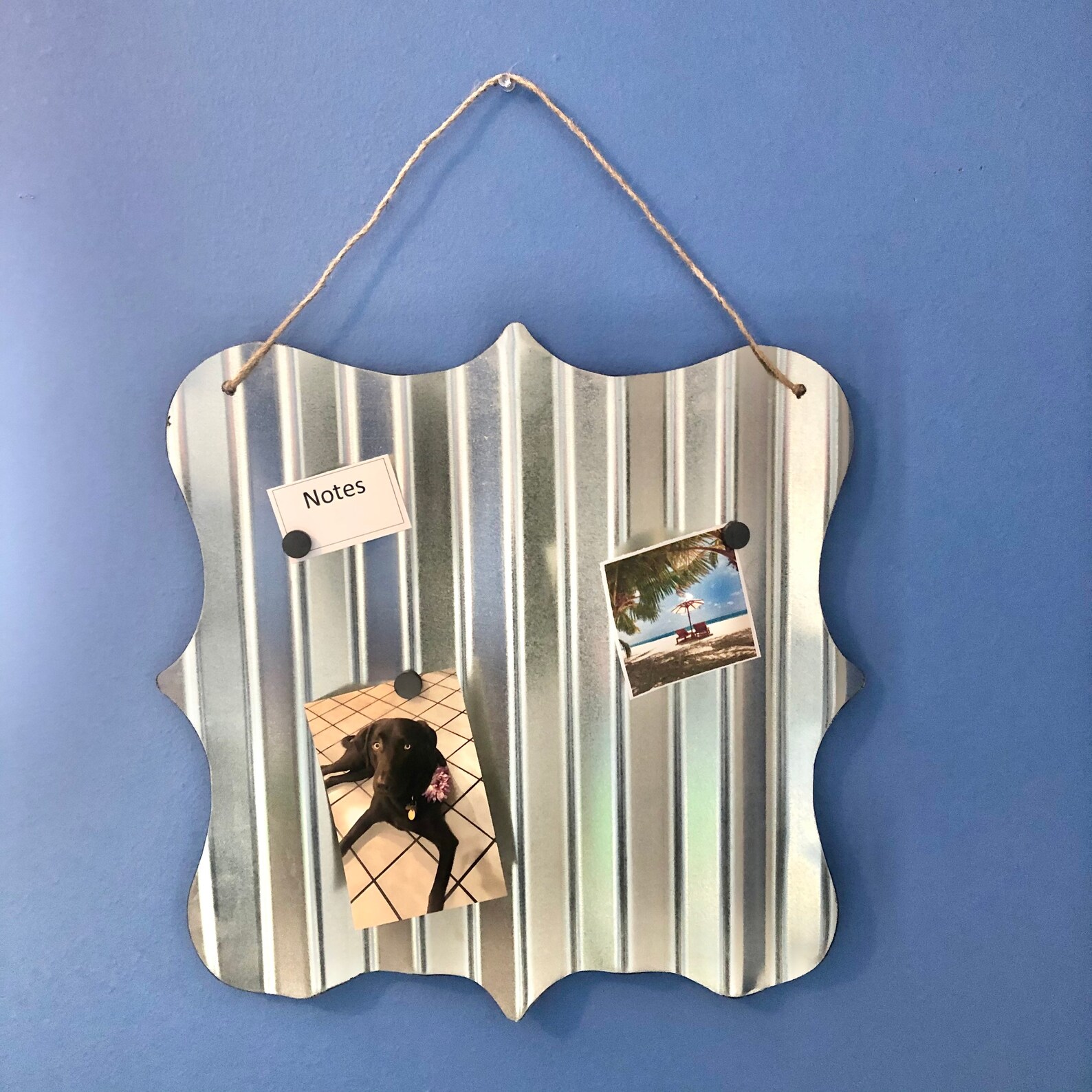 Magnetic Message Board Vision Board Bulletin Board Metal - Etsy
