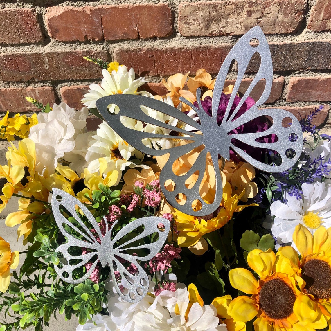 Yard Art Butterfly Yard Art Garden Decoration | Etsy