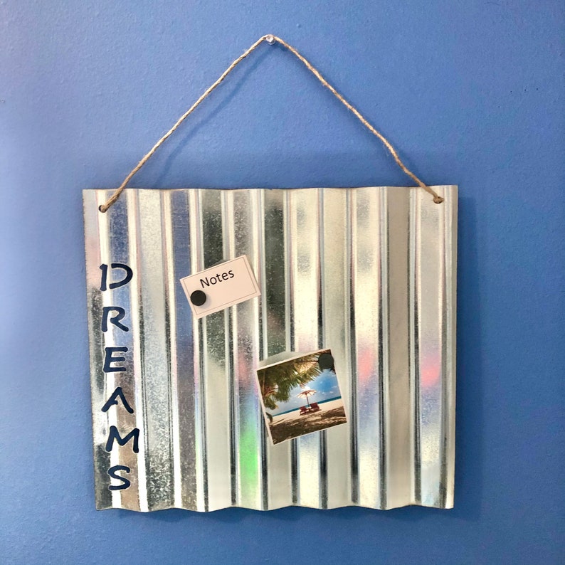 Magnetic Dream Board Vision Board Bulletin Board Metal - Etsy