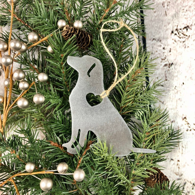 Labrador Dog Christmas Ornament Metal Lab Owners Perfect - Etsy