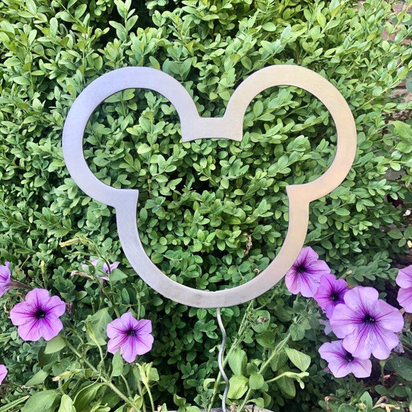 Mouse Ears Metal Art - Etsy