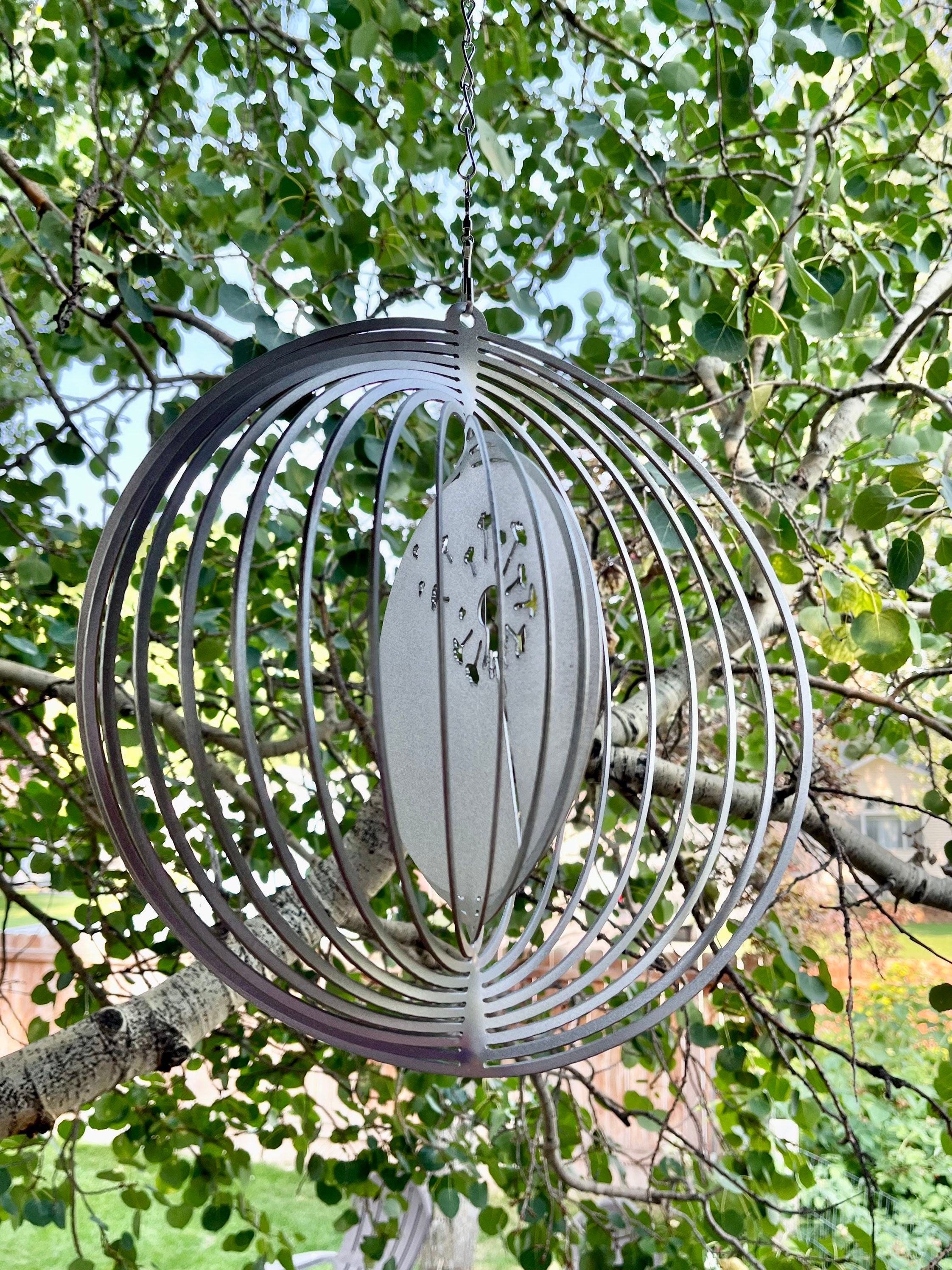 Wind Spinner Dandelion Garden Decor Make a Wish Wind Chime - Etsy