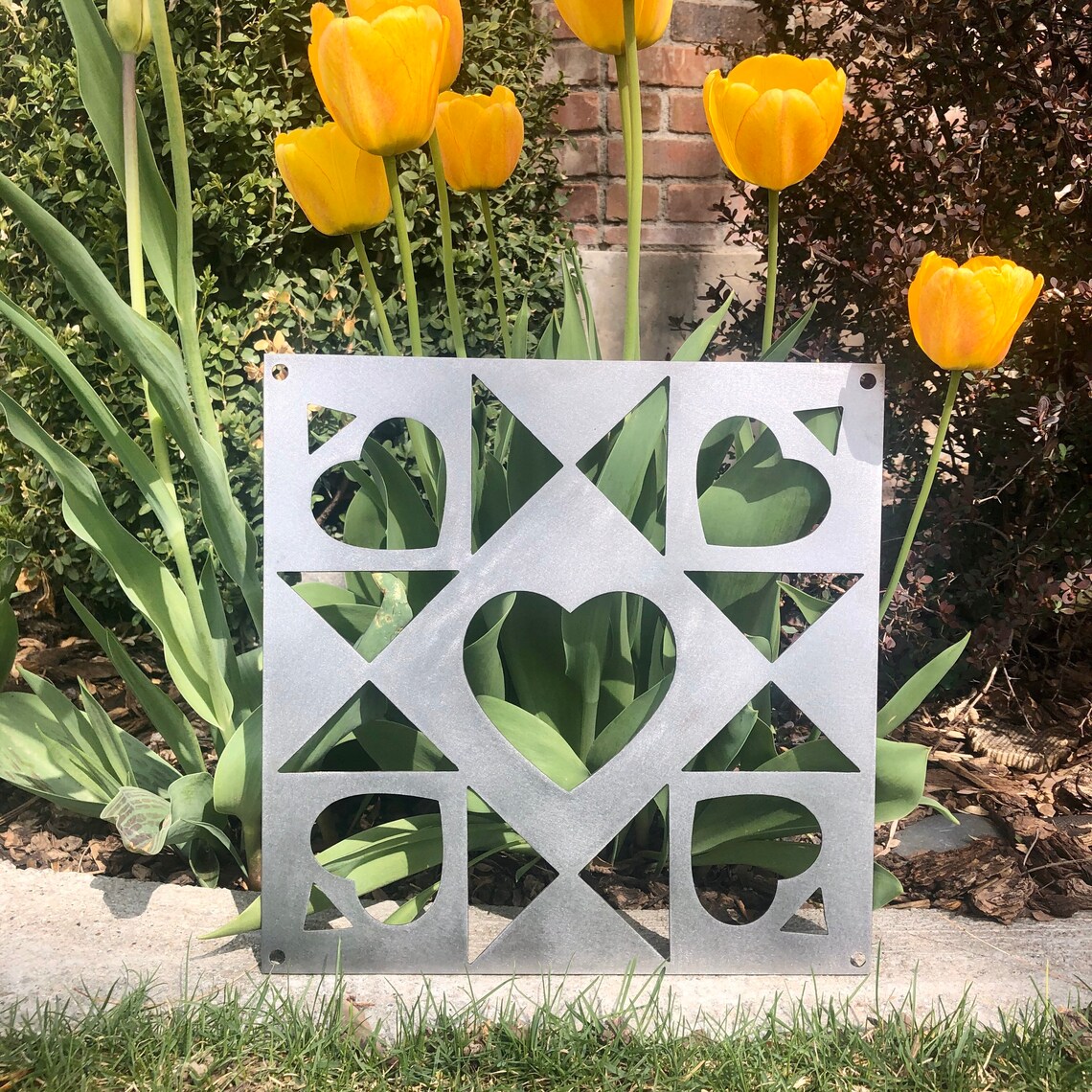 Quilt Block Metal Sign Quilter Gift - Etsy