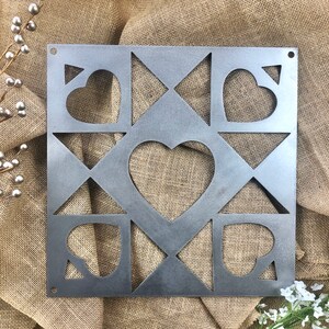 Quilt Block Metal Sign Quilter Gift - Etsy