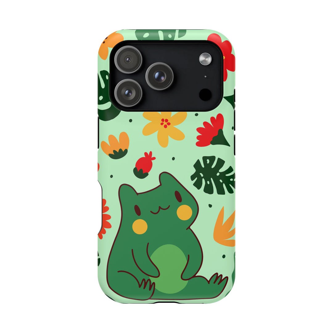 IPhone 17 Pro Max Case, Frog Design, Animal Lover Gift, Cute Phone ...