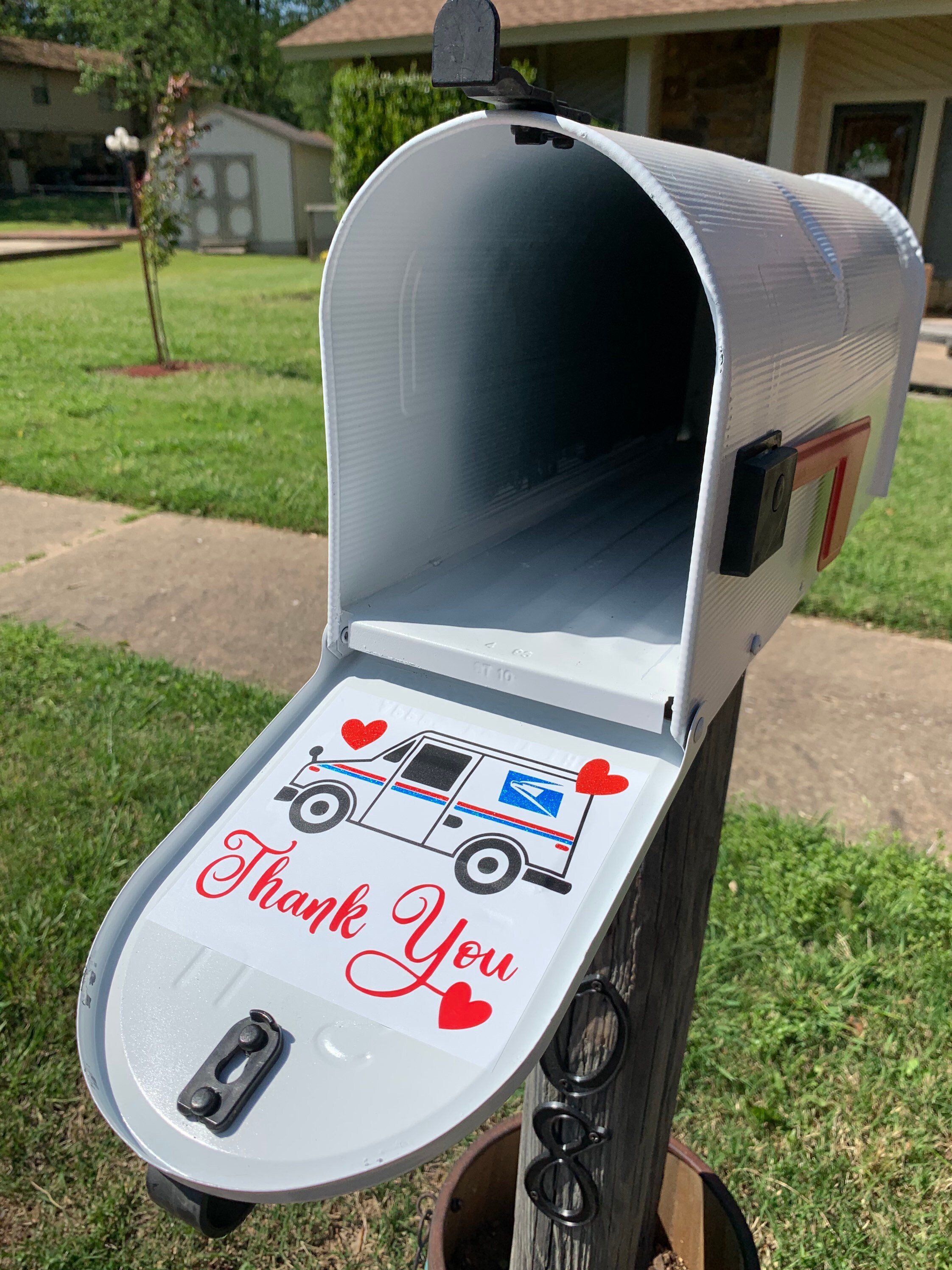 Mail Truck Sticker - Etsy