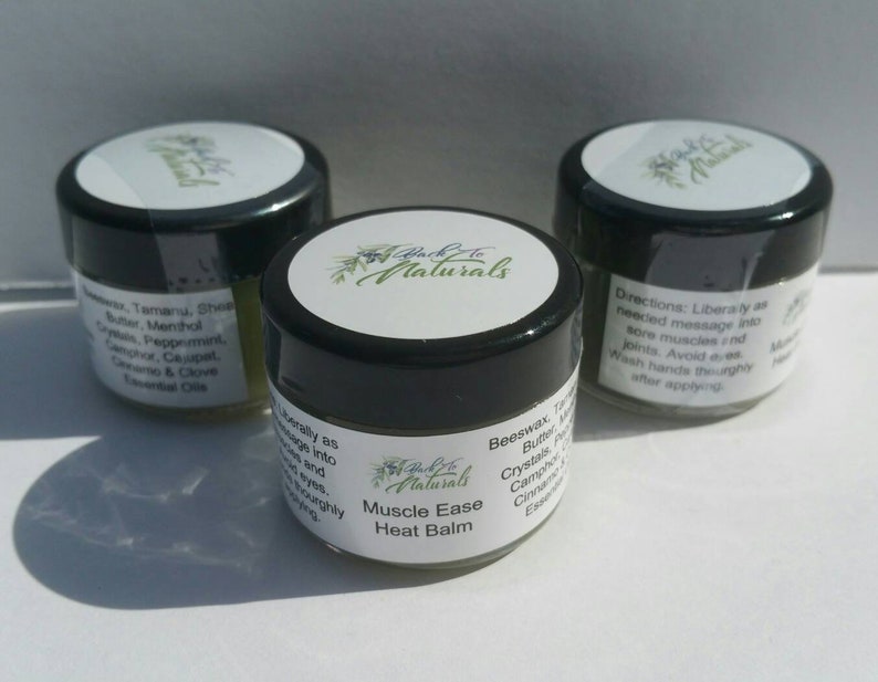 Muscle Ease Heat Balm / Muscle Relief / Heat Rub - Etsy