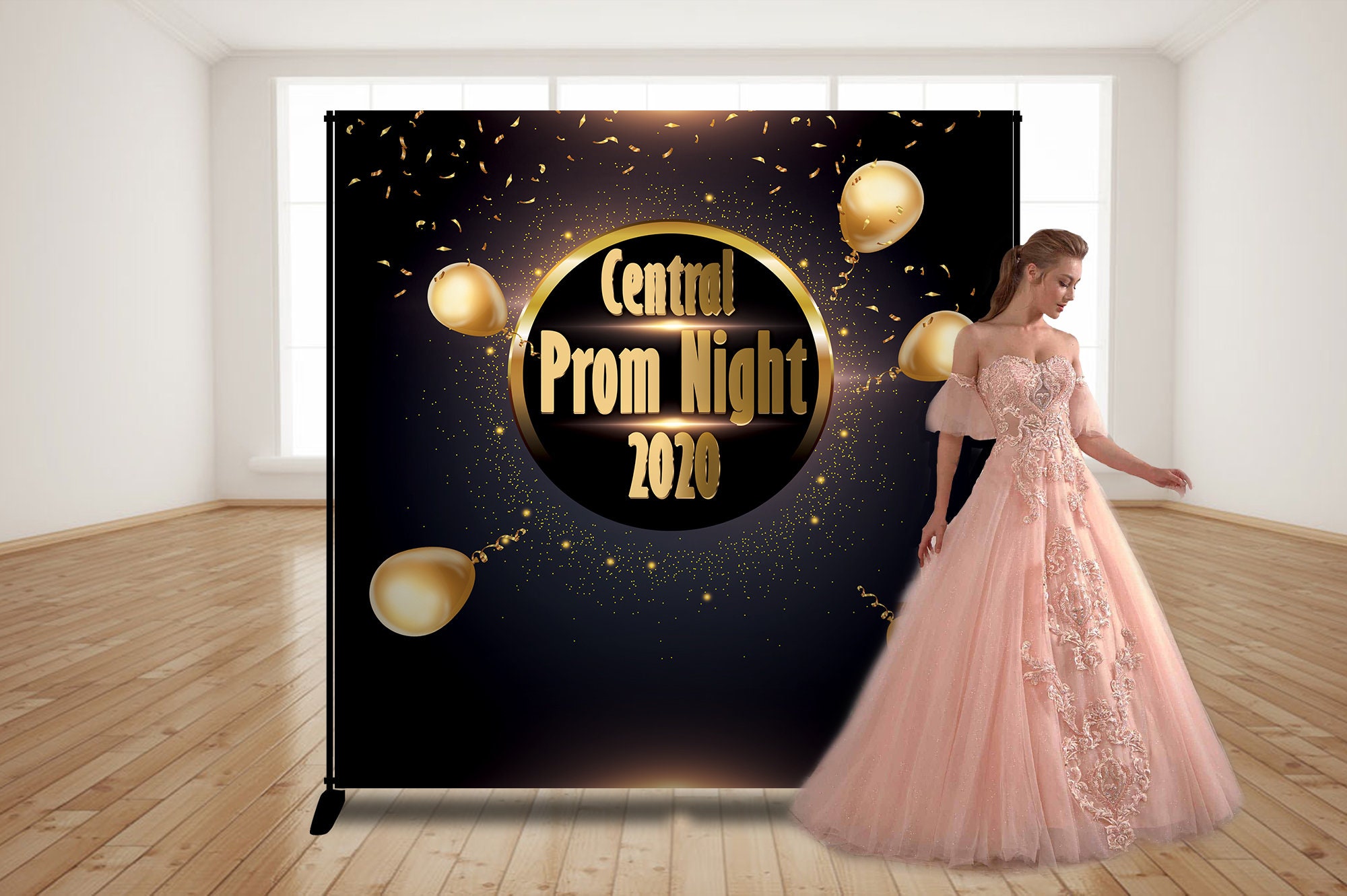 Prom Backdrop Prom Send Off Backdrop Champagne Party Etsy