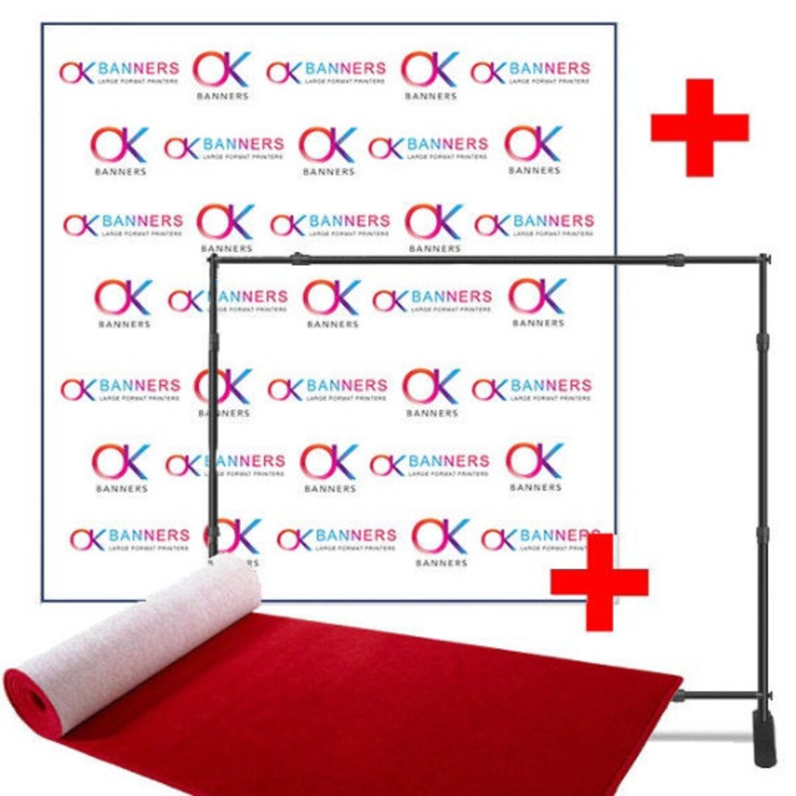 Custom Logo Backdrop Banner Step and Repeat Business Event | Etsy