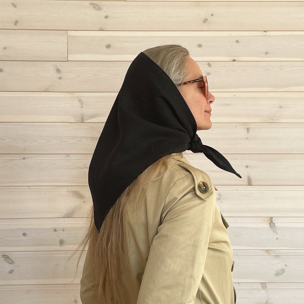 Triangle Head Scarf - Etsy UK