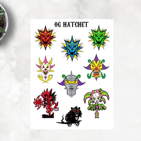 Clown Deck of Cards - Etsy