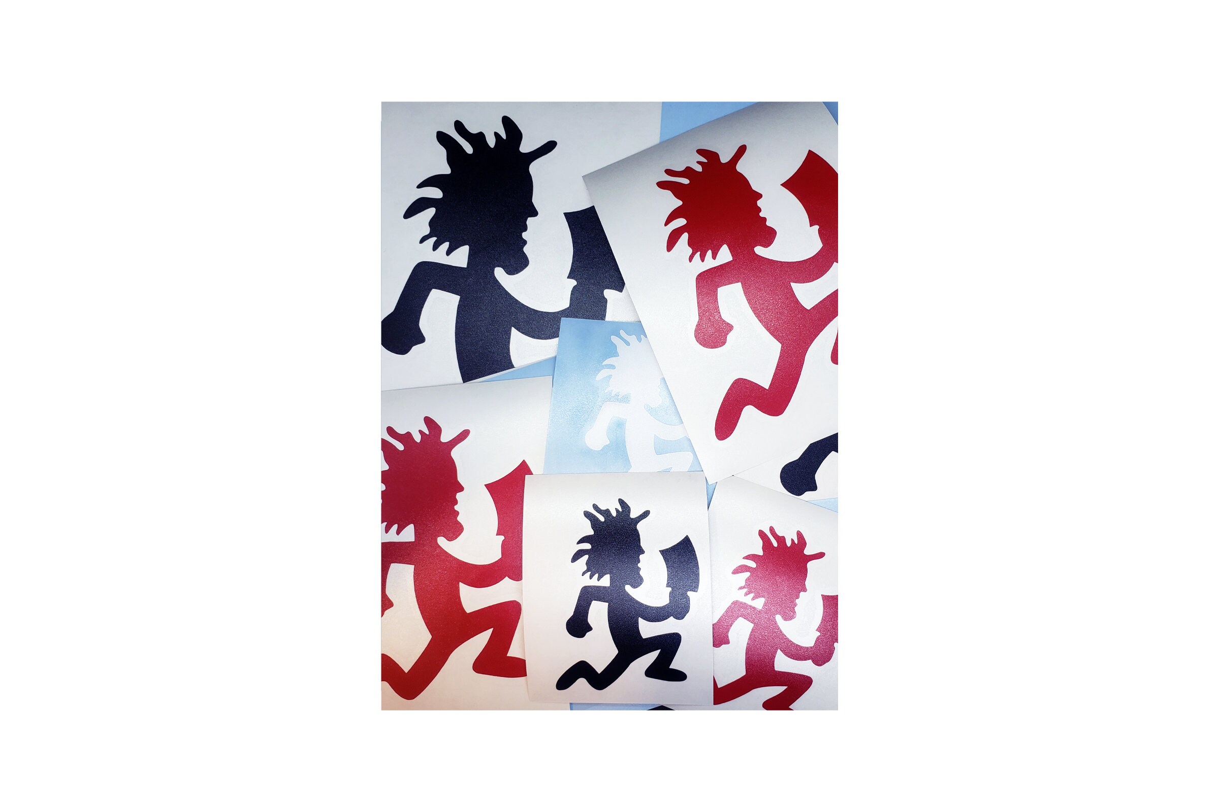 Stickers, Labels & Tags Bumper Stickers Hatchetman ICP Clown Juggalo ...