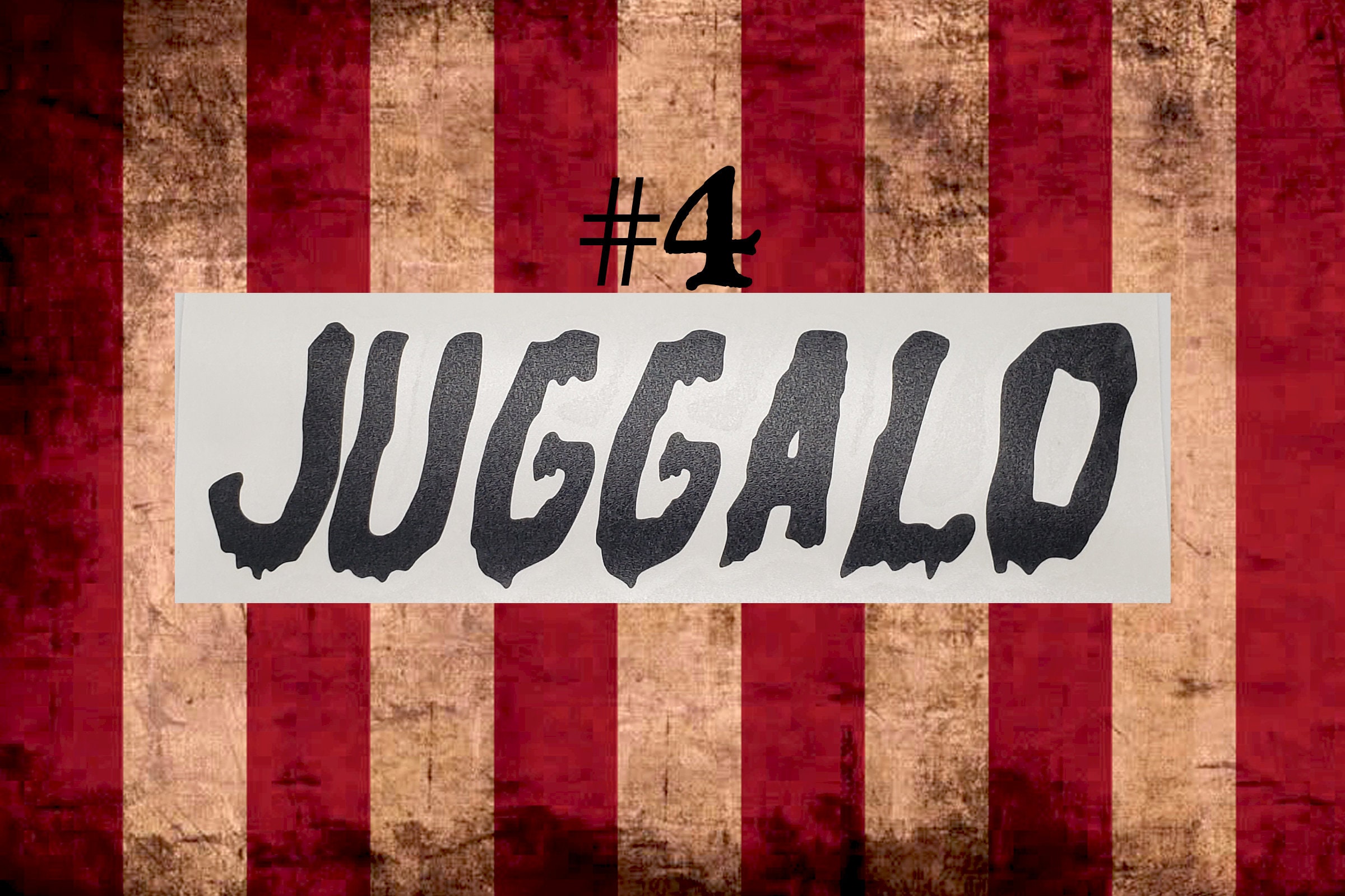 Juggalo Vinyl Decal Choose Font Size/color Juggalo - Etsy