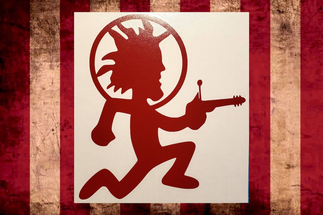 Outer Space Hatchetman Vinyl Decal Juggalo Juggalette Clown Etsy Denmark
