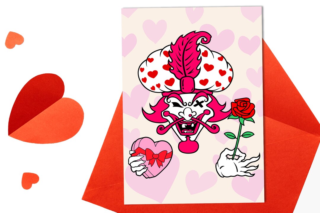 Great Milenko 5X7 Valentine' Day Greeting Card Insane Clown Posse ...