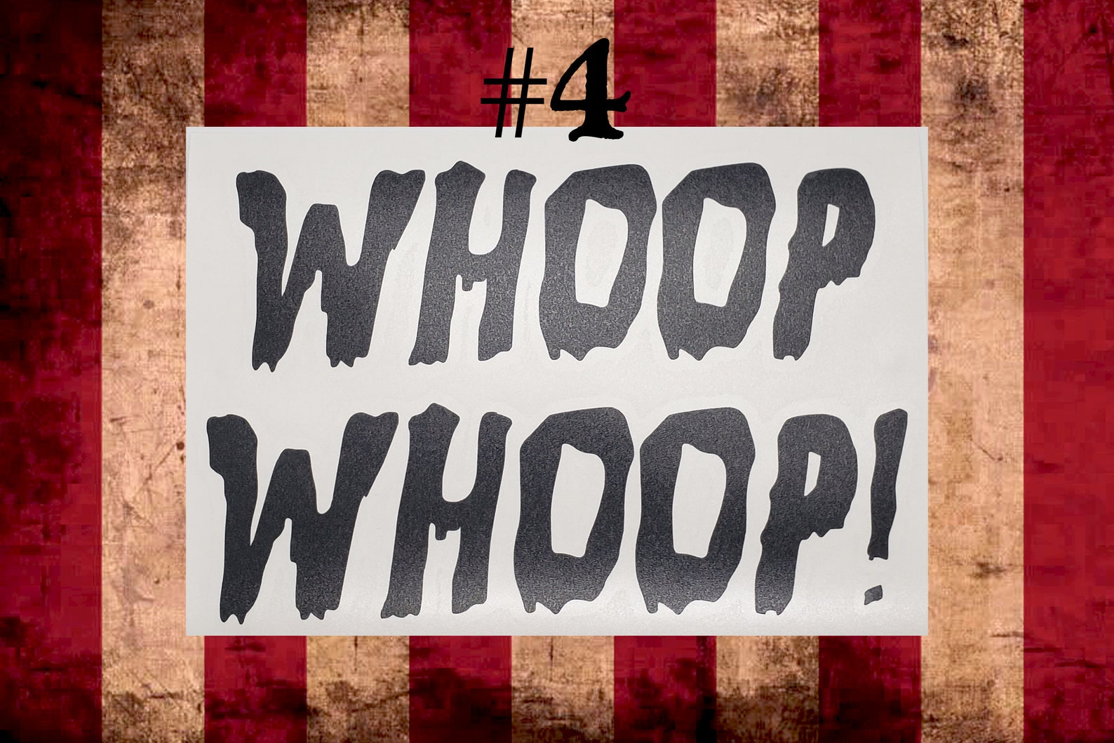 WHOOP WHOOP Vinyl Decal Choose Font Size/color Juggalo - Etsy
