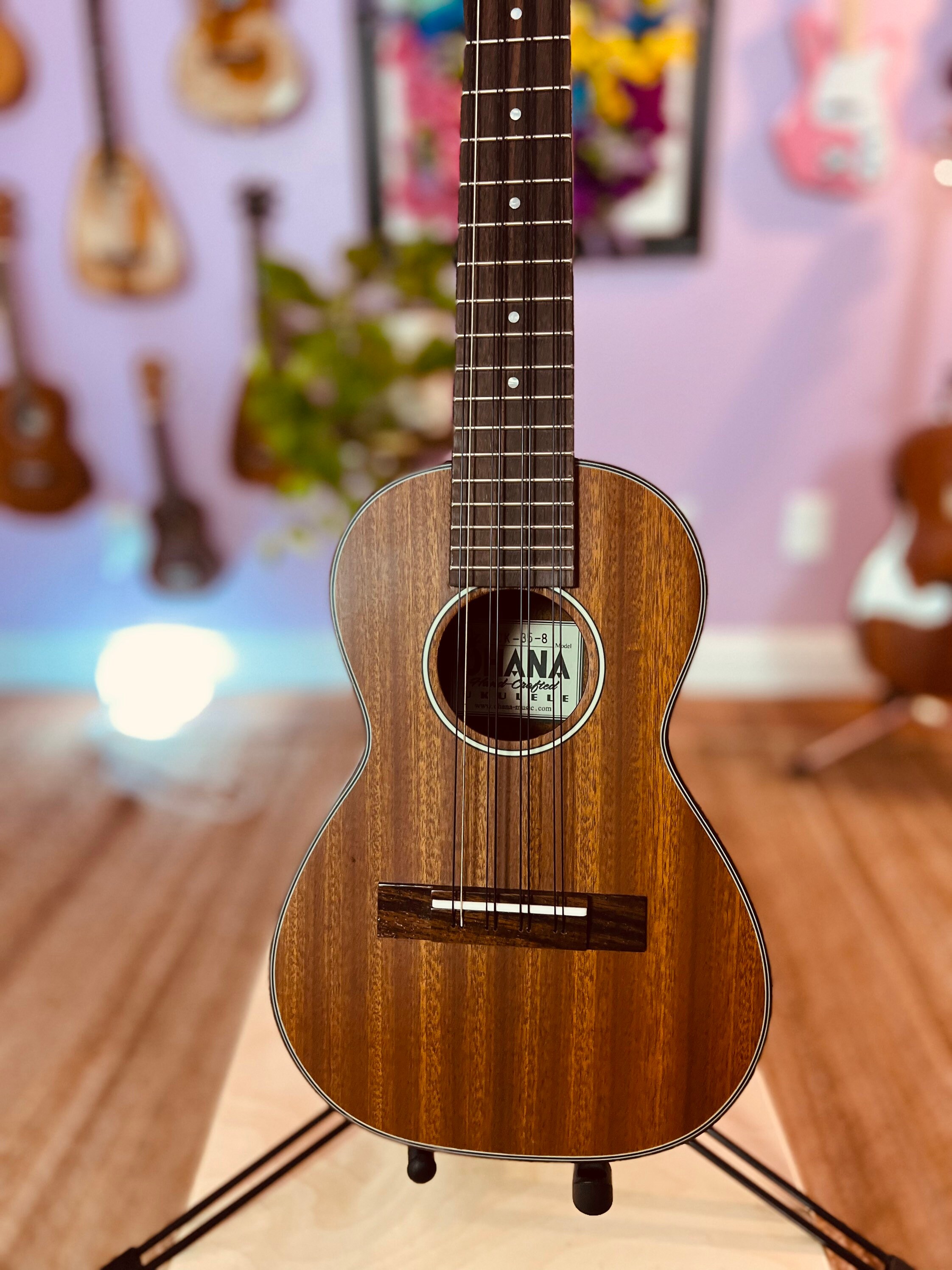 The Perfect 8 - Ohana Ukuleles Eight String Ukulele BUNDLE & FREE shipping