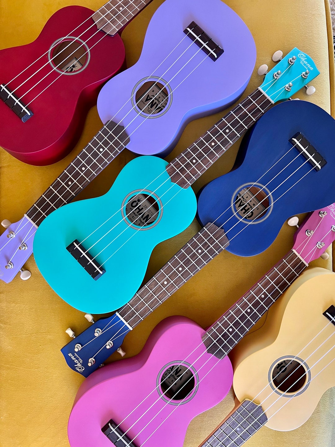Ohana Ukuleles Bursts of Color - Etsy