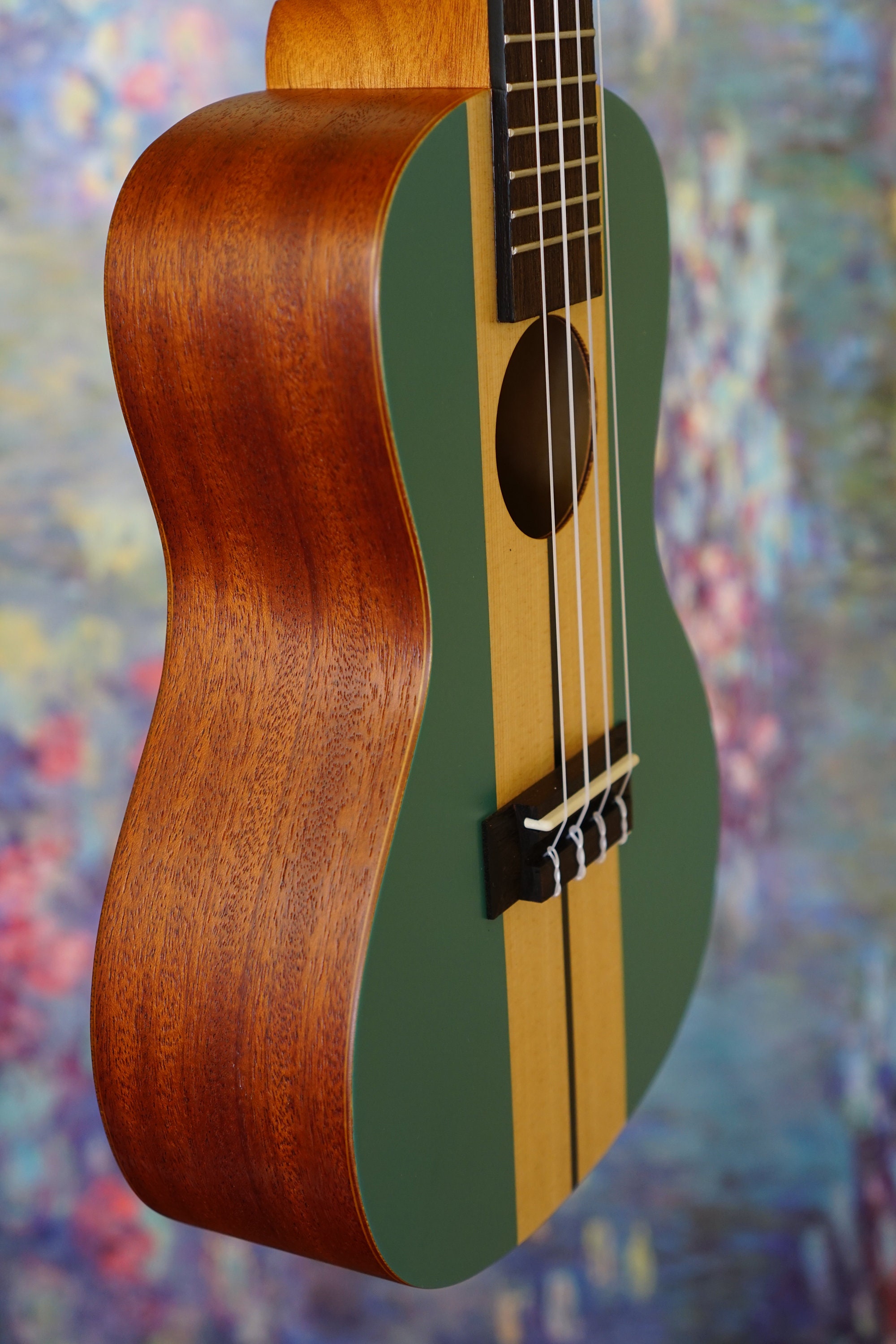 Turquoise Kala Vintage Surf Series Concert Ukulele