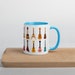 11 Oz Ukulele Mug With Color Inside | Ukelandia Mug - Etsy