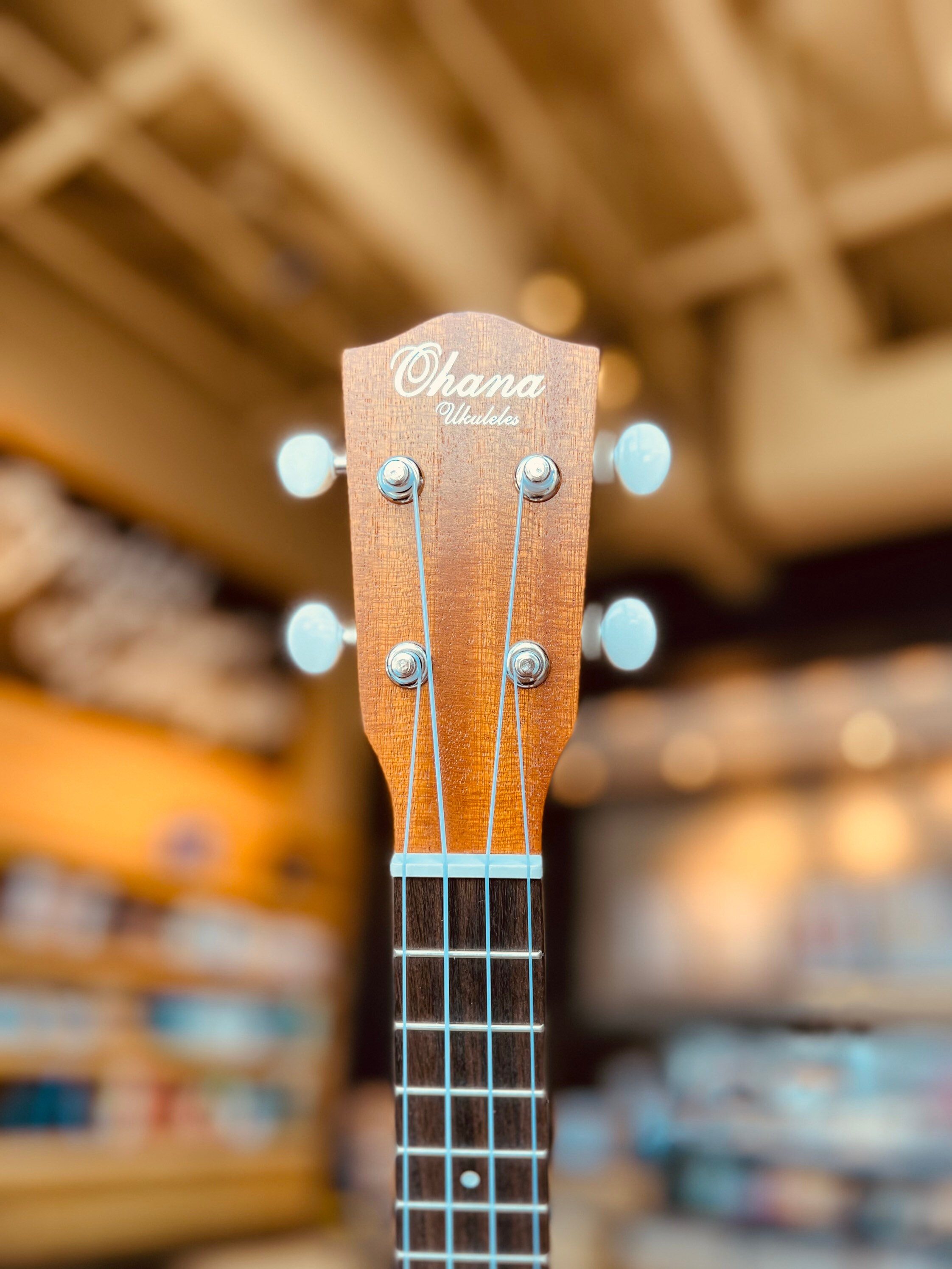 Ohana Pineapple Princess PK-10 Bundle: Ukulele, Clip-On Tuner, FREE ...