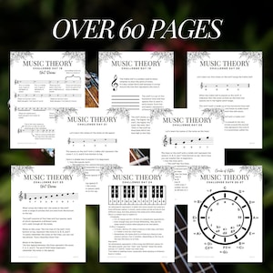 30 Day Music Theory Challenge Printable PDF - Etsy
