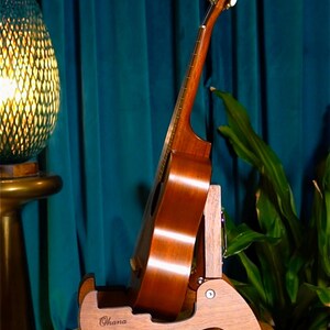 Multi-purpose Folding Wooden Ukulele Stand - Elegant, Sturdy & Travel ...