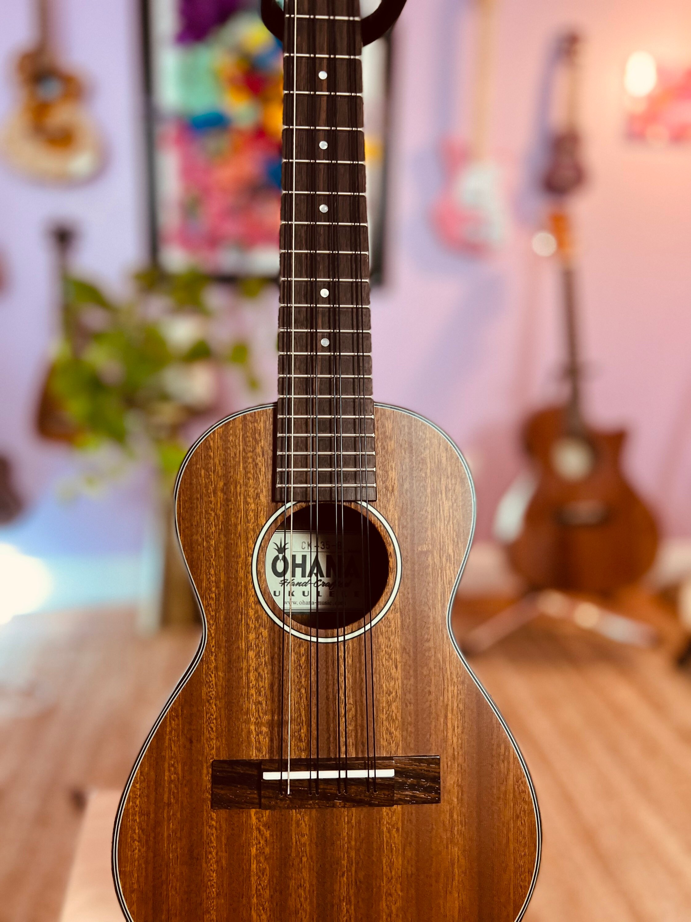 The Perfect 8 - Ohana Ukuleles Eight String Ukulele BUNDLE & FREE shipping