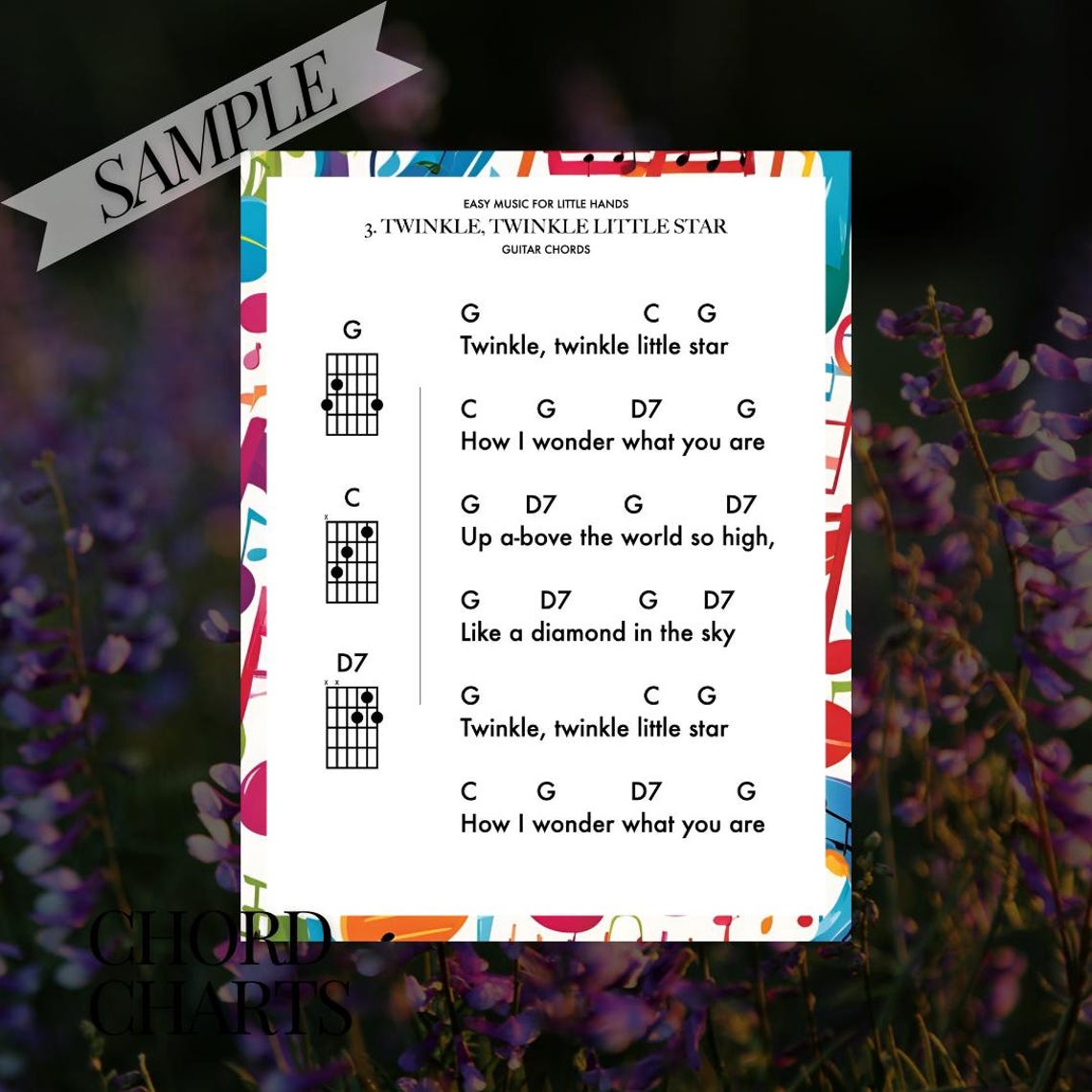 20 Easy Songs for Kids to Sing, Strum & Play: GUITAR Chord Songbook PDF ...