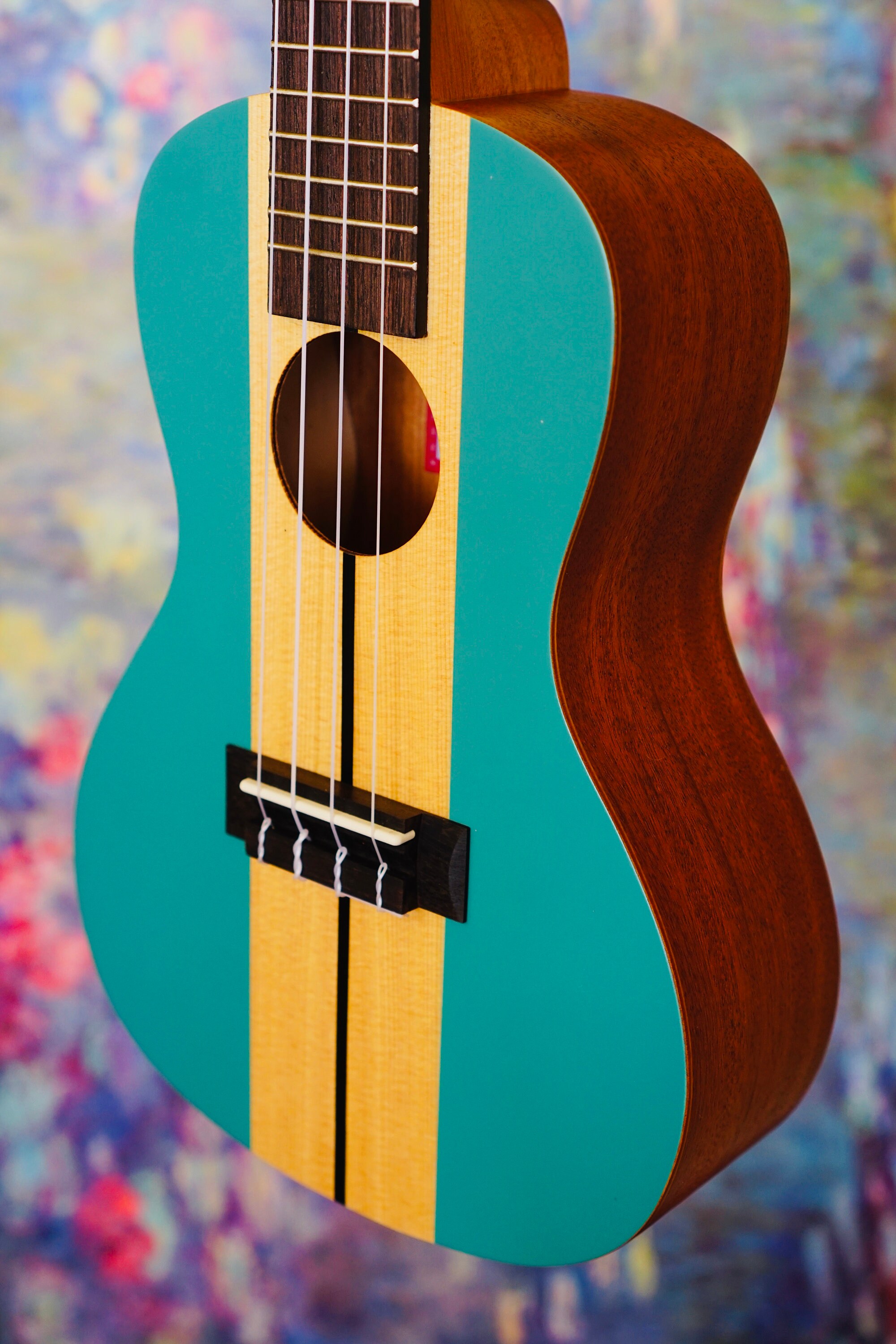 Turquoise Kala Vintage Surf Series Concert Ukulele