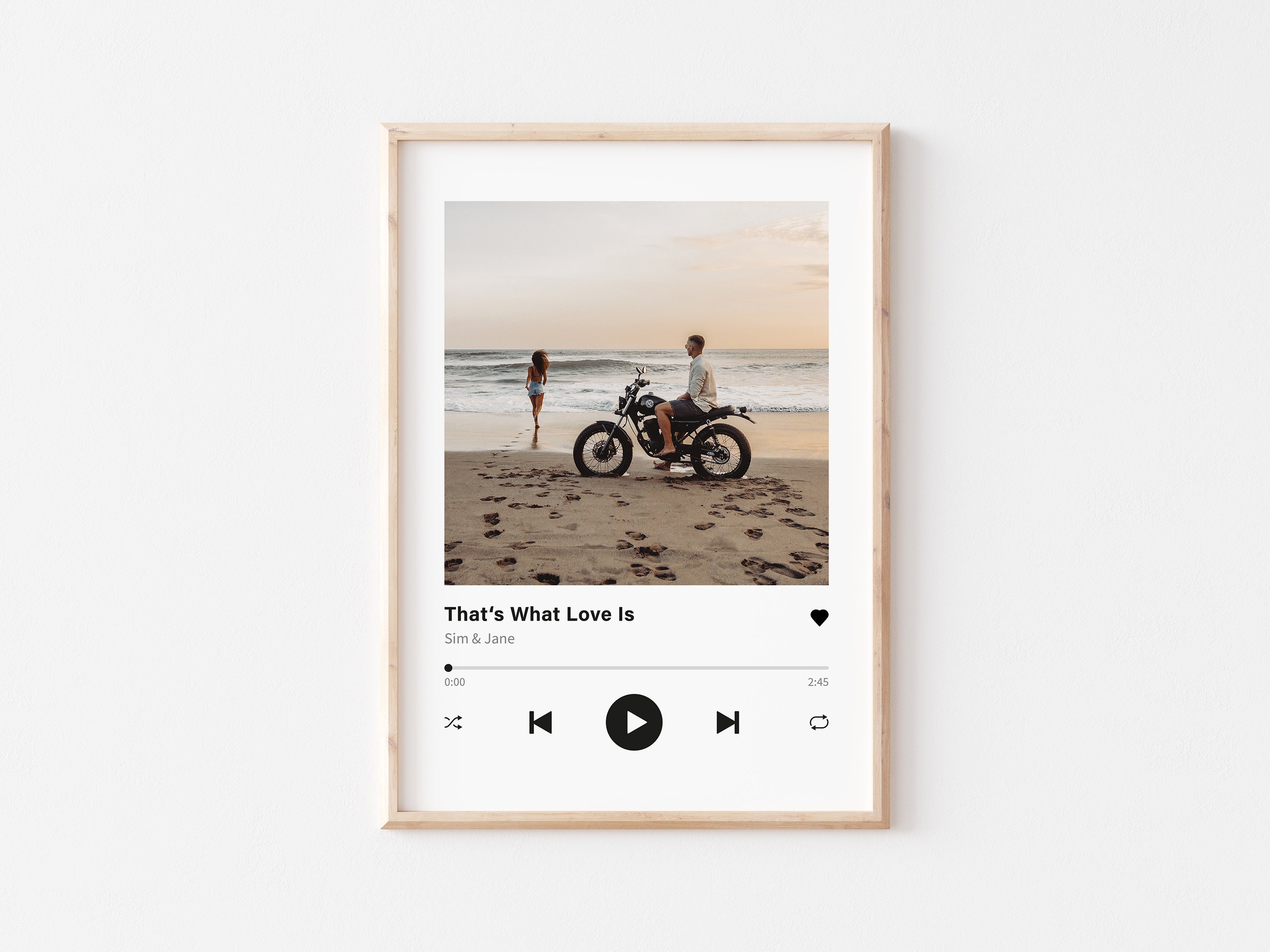 Personalized Spotify Poster With Photo, Printable Friendship Poster ...