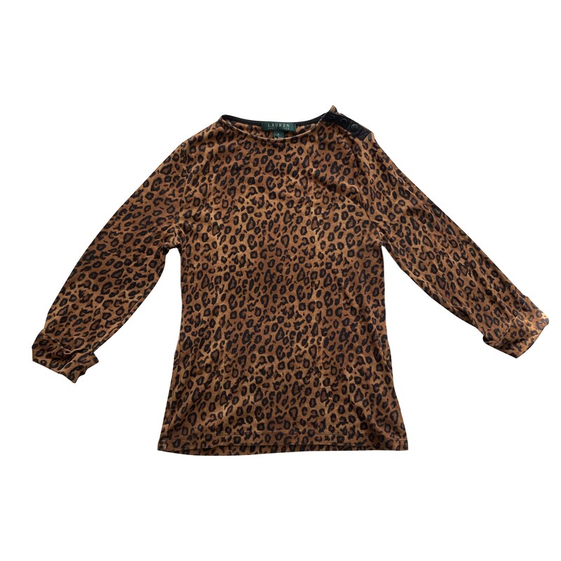 Leopard Print Top - Etsy