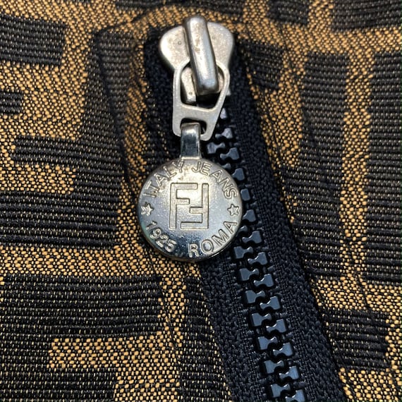 Vintage Fendi Zucca Reversible Coach Jacket | 90s - Gem