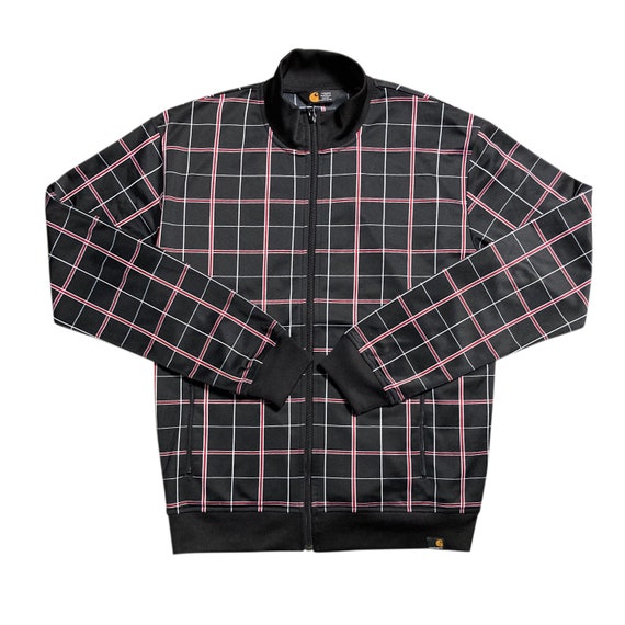vintage carhartt grid jacket - Gem