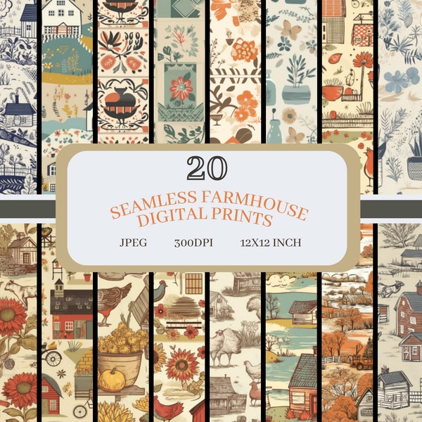 Farmhouse Prints - Etsy