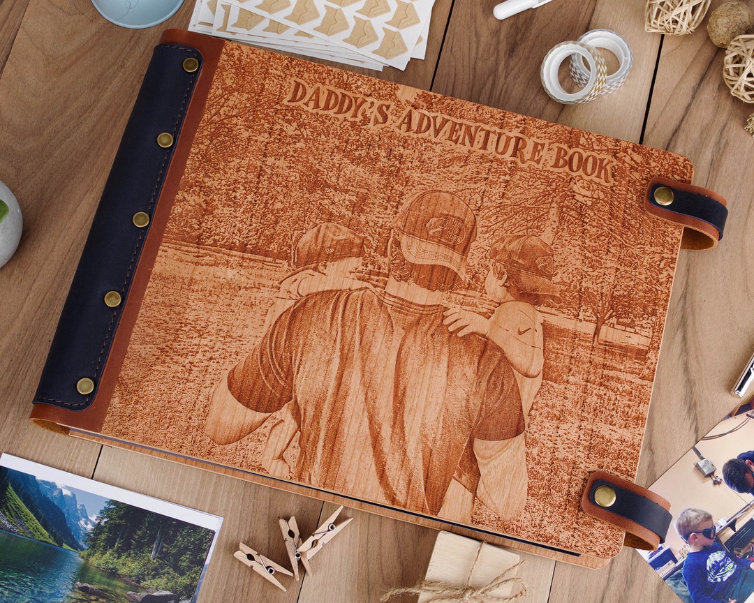 Father's Day Gifts, Personalized Photo Album, Adventure Scrapbook ...