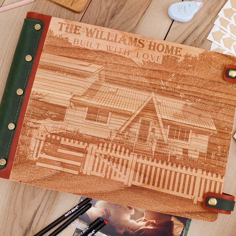 Home Building Photo Book - Etsy