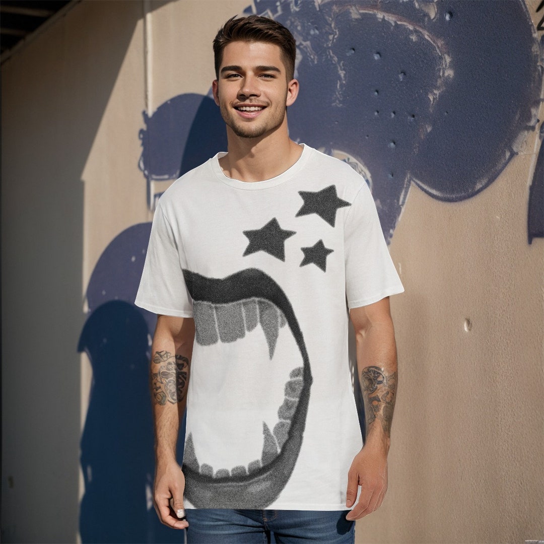 Camisa Y2k, gráfico vampiro Y2k, camiseta Harajuku de ropa Y2k ...