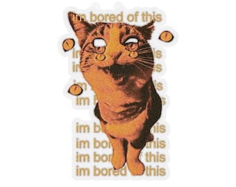 Weirdcore Stickers Pack Mystery Box 5 Vinyl Stickers - Etsy